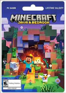 Minecraft Java & Bedrock Edition Bundle PC Code (No CD/DVD) Price in ...