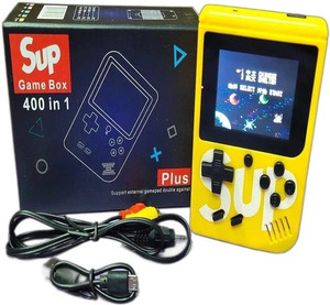 SUP GAME 400 in1 Retro Handheld Game Box with TV output Mario (Yellow ...