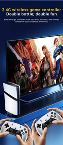 GS5 PRO Video Game 3D PSP Wireless HD Plug & Play 53 Emulators 30,000 ...