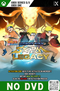 NARUTO SHIPPUDEN Ultimate Ninja STORM Legacy_Mail Delivery (SCAN THE QR ...