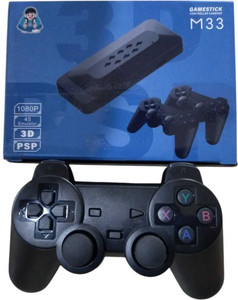M33 Retro Game Stick Console 4k 2.4G Dual Wireless Video Game With Plug ...