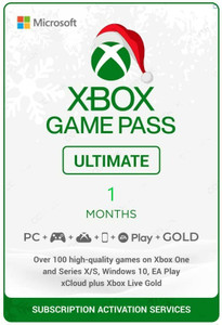 Xbox Game Pass Ultimate: 1 Month Code – Xbox Series X|S – Xbox One with ...