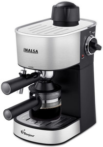 Inalsa Bonjour Coffee Maker 800W (3in1- Espresso , Cappuccino & Latte ...