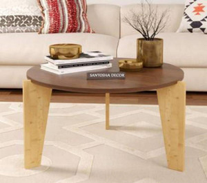 Allie Wood Engineered Wood Coffee Table Price in India - Buy Allie Wood ...