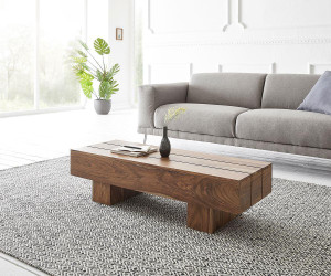 Allie Wood Rosewood (sheesahm) Solid Wood Coffee Table Price in India ...