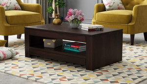 Allie Wood Rosewood ( Sheesham ) Solid Wood Coffee Table Price in India ...