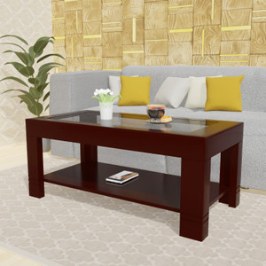 ELTOP Coffee Table| Tea Table| Center Table for Living Room With Glass ...