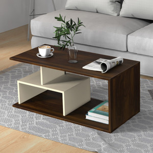 BLUEWUD Smohn Center Sofa Tea/Teapoy Console Table for Sofa Engineered ...