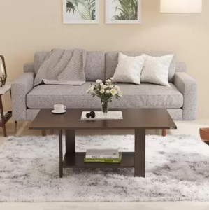 Allie Wood Engineered Wood Coffee Table Price in India - Buy Allie Wood ...