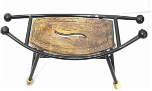 Modern handi craft Sitting Stool Metal Coffee Table Price in India ...