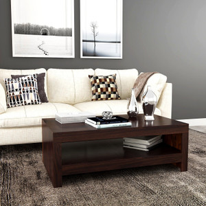 Wopno Furniture Sheesham Wood Coffee Table for Living Room | Wooden ...