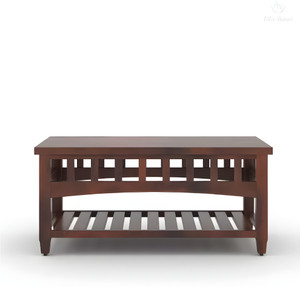 Allie Wood Kosmo Sheesham ( Rosewood ) Solid Wood Coffee Table Price in ...