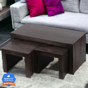 Flipkart Perfect Homes Rosewood ( Sheesham ) Solid Wood Coffee Table ...
