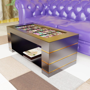 ELTOP Wooden Furniture Rectangle Coffee Centre Table With For Living ...