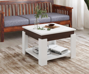 Allie Wood Alex Engineered Wood Coffee Table Price in India - Buy Allie ...