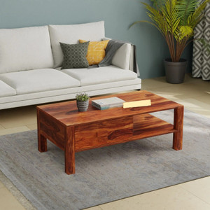 Allie Wood Solid Wood Coffee Table Price in India - Buy Allie Wood ...