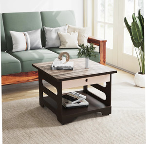 Allie Wood Alex Engineered Wood Coffee Table Price in India - Buy Allie ...