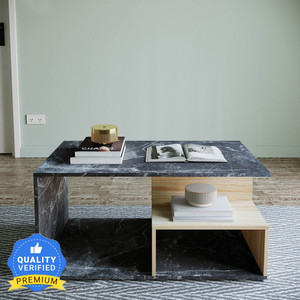 CARLTON LONDON Caesar Engineered Wood Coffee Table Price in India - Buy ...