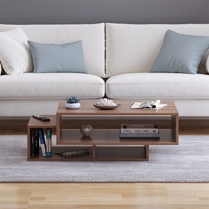 FURNEASER Pearson Centre Table, Teapoy, Sofa Set Table for Living Room ...