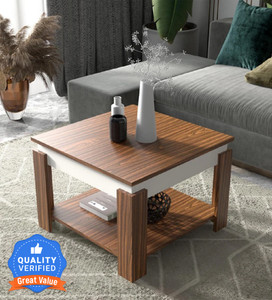 Allie Wood Alex Engineered Wood Coffee Table Price in India - Buy Allie ...