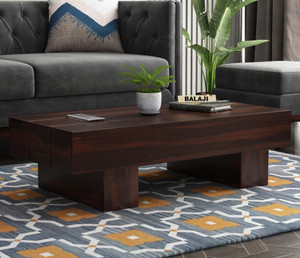 Balaji Wooden Jodhpuri Handcrafted Solid Wood Coffee Table Price in ...