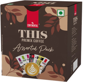 Continental THIS Premix Coffee Powder Sachets | 7 Flavours-Café Like ...