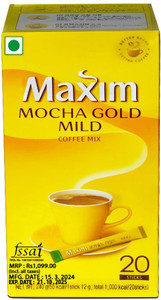 Maxim Mocha Gold Mild 20 Sticks Instant Coffee Price in India - Buy ...