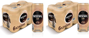Nescafe Latte Cold Coffee ready To Drink Can Party Pack Cold Brew ...