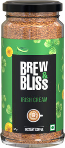 Brew & Bliss Irish Cream Coffee | Flavored Instant Coffee Powder ...