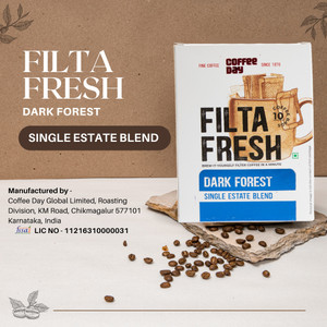 Café Coffee Day Filta Fresh Dark Forest Coffee Bags (2x10 bags ...