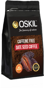 OSKIL Date Seed Coffee Powder | Energy Booster | Non Acidic, Caffeine ...