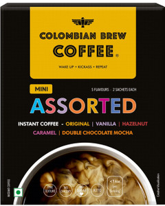 Colombian Brew Mini Assorted Instant Coffee 10 Sachets Instant Coffee ...