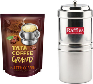 Tata Grand Filter Coffee 500g + Coffee Maker Filter Coffee Price in ...