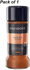Davidoff Crema Intense|100% Arabica|Smooth & Rounded 90gm-(Pack of 1 ...