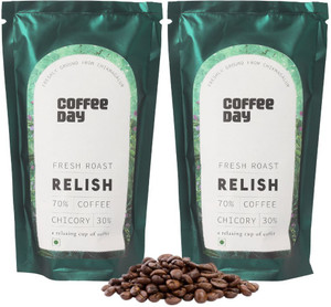 Cafe Coffee Day RELISH (70% Coffee, 30% Chicory) Premium Instant Filter ...
