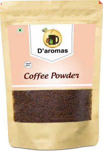 D'aromas Instant Pure Coffee Powder|100% Arabica coffee|Rich Aroma with ...