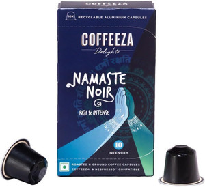 Coffeeza Delights Namaste Noir Capsules (Pack of 10), 84 grams ...