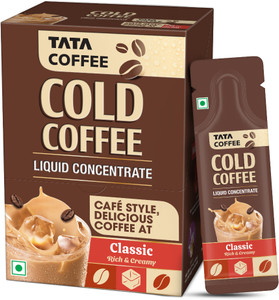 Tata Coffee Cold Coffee, Classic, Deliciously Rich & Creamy, Cafe-style ...