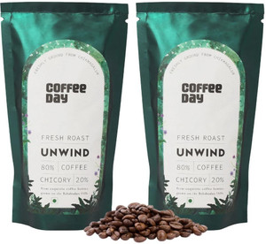Cafe Coffee Day UNWIND (80% Coffee, 20% Chicory) Premium Instant Filter ...