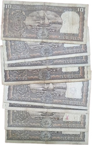 RLS Rare Rare old 10 Rupees black boat 10 Note Coin Bank Price in India ...