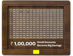 vishu RS 1,00,000 Money Saving Piggy Bank | Coin Bank Price in India ...