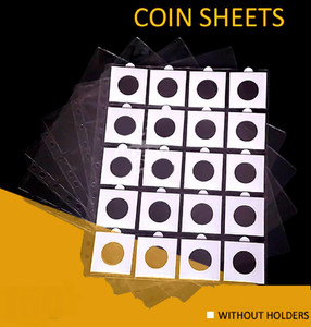 GOLD MINT 20 Pockets 2x2 Coin Holder Sheets / Pages for Album - set of ...