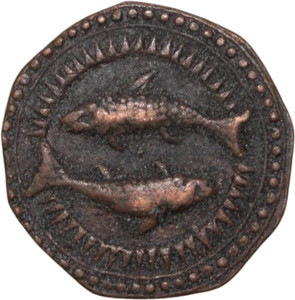 newway Ancient Period (Fish) Collectible Old and Rare Coin Ancient Coin ...
