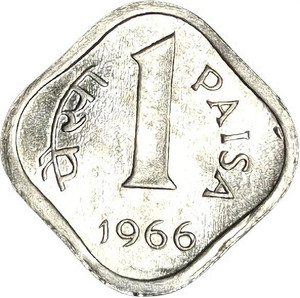 CoinXpress 1 Paisa of 1966 Kolkata Mint Medieval Coin Collection Price ...