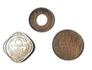 Zewelery India 3 coins years will change Annas, pice, Rani Sikka ...