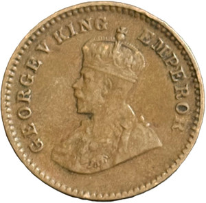 ANTIQUEWAY RARE 1/12 ANNA 1920 GEORGE V BRITISH INDIA COIN Medieval ...