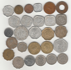 Sansuka 27 different Indian British Raj coins Modern Coin Collection ...