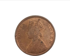 Hop n Shop Rare 1862 Victoria Queen Half Anna Coin – British India ...