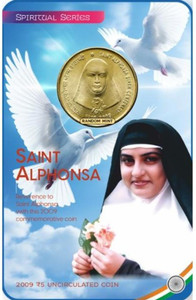 GODHOOD 5 Rupee Copper Collective Memorial Token Coin (Saint Alphonsa ...