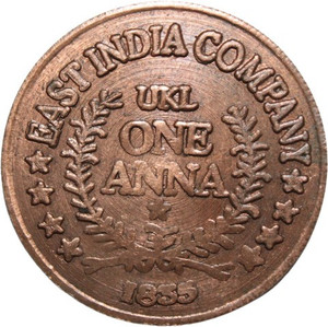 imperialshop #BA174 - (Token) One Anna (1835) "Lord Gautam Buddha" Old ...